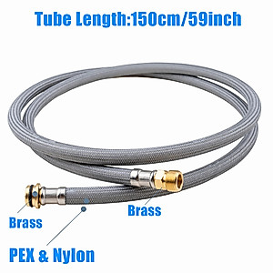 faucet hose replacement parts for Grohe 48293000 Flexible Kitchen Faucets Hose