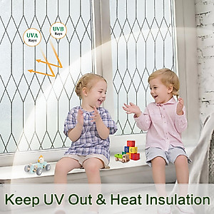 Windimiley window privacy film，29.5X78.6inch