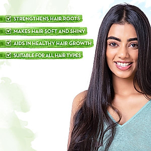 MAMAEARTH Apple Cider Vinegar Shampoo with Biotin | Root Strengthening & Shine Enhancing | Helps Healthy Hair Growth for All Hair Types | Sulfate Free | 8.45 Fl Oz (250ml)