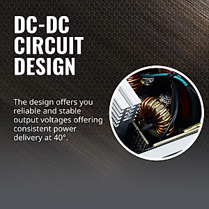 Cooler Master MWE Bronze 600 Watt 80 Plus Certified Power Supply, 3 Year Warranty