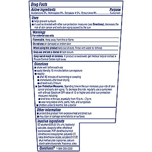 Coppertone SPORT Clear Sunscreen Lotion SPF 50, Water Resistant Sunscreen, Broad Spectrum SPF 50 Sunscreen, 5 Fl Oz Tube
