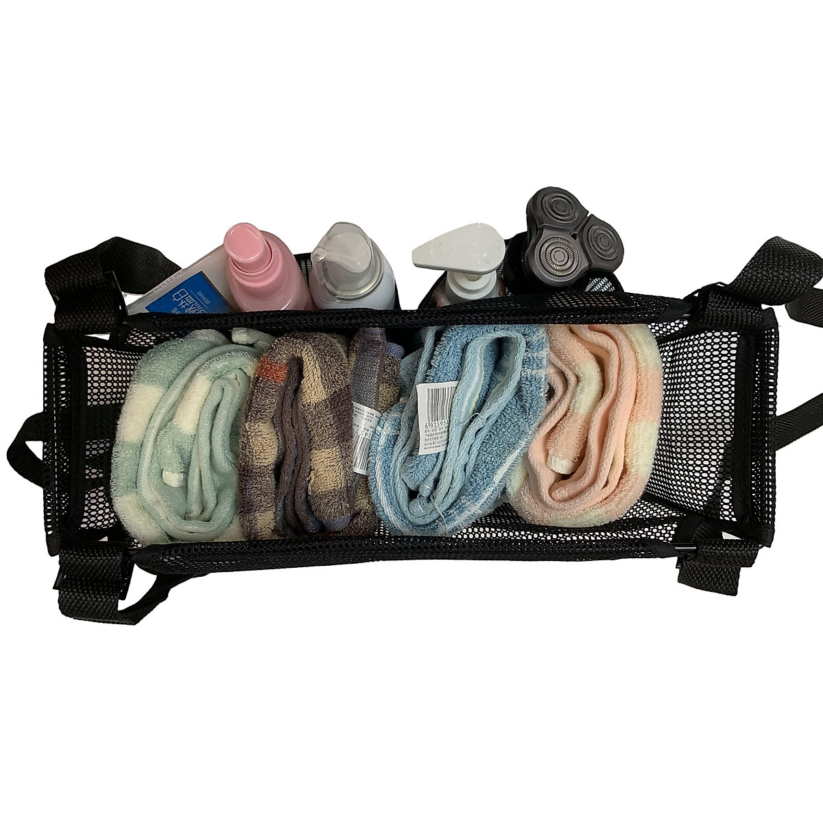 KNBG Equipped With Adjustable Storage Bags, Hanging Storage Basket, Toilet, Bathroom, Bath Basket, Dormitory, Cosmetics Storage Bag