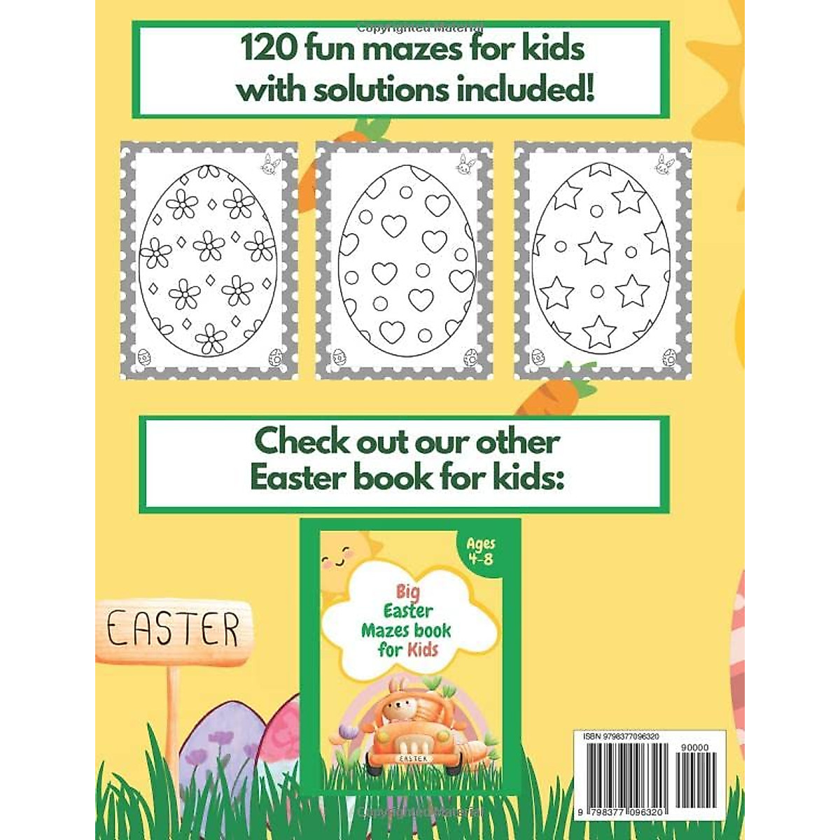 Big Easy Easter Egg Coloring Book For Ages 1-4: Easter Basket Stuffers: For Toddlers And Preschool Children (My 1st Easter Coloring (Colouring) Book)