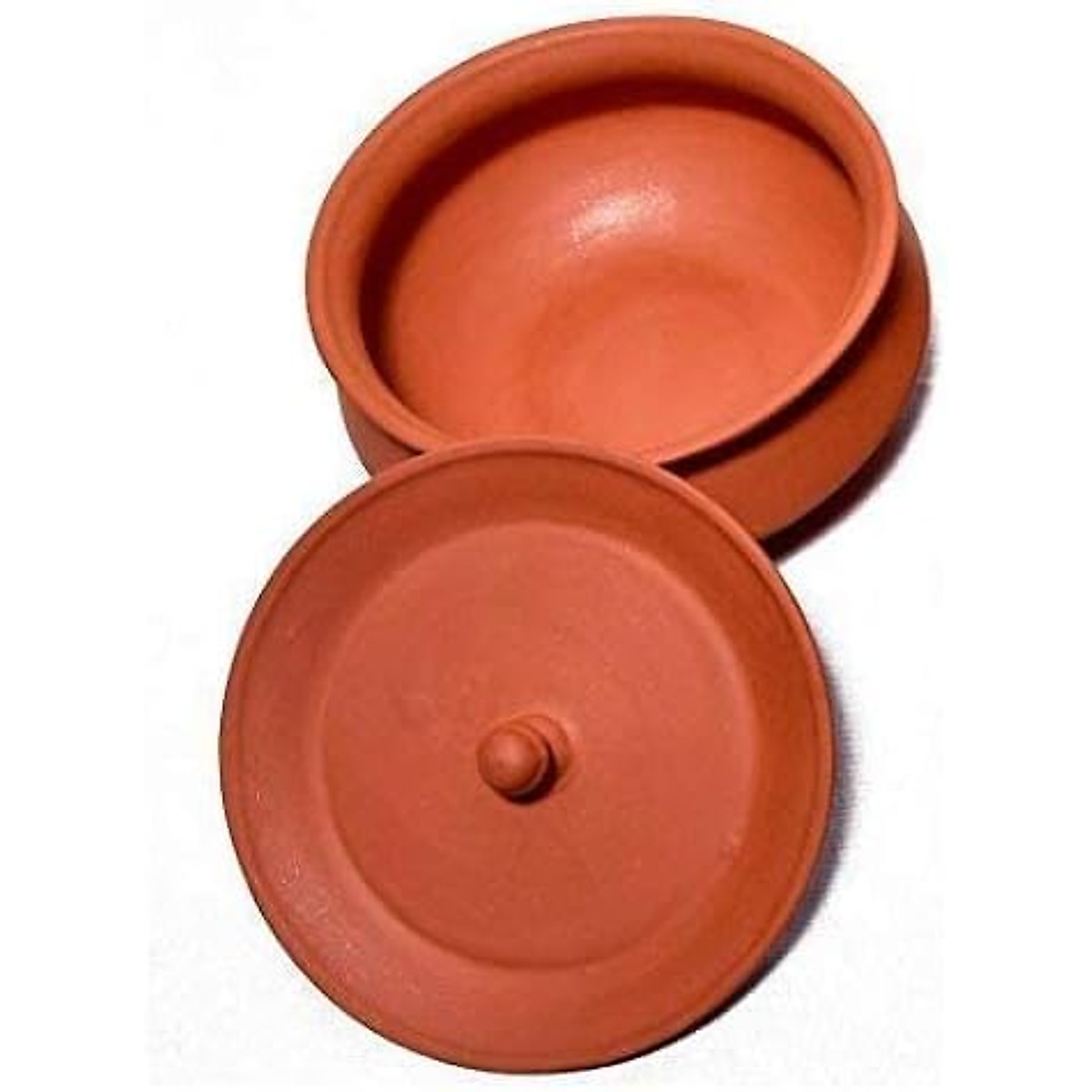 Generic Dahi Handi Clay Pot, 1500ml, Multicolor (Pack of 1), Large, Brown, SIU01052024