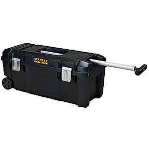 STANLEY FMST1-75761 Tools 175761 FatMax Structural Foam Toolbox with Telescopic Handle, Yellow/Black