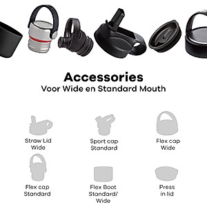 Hydro Flask Small Flex Boot for 12-24 oz. Wide & Standard Mouth Bottles