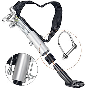 Bike Trailer Coupler Trailer Hitch Connector Axle Hitch Universal Fit for Child Pet Cargo Bike Trailers,Black Adapter Accessories by Sikawai