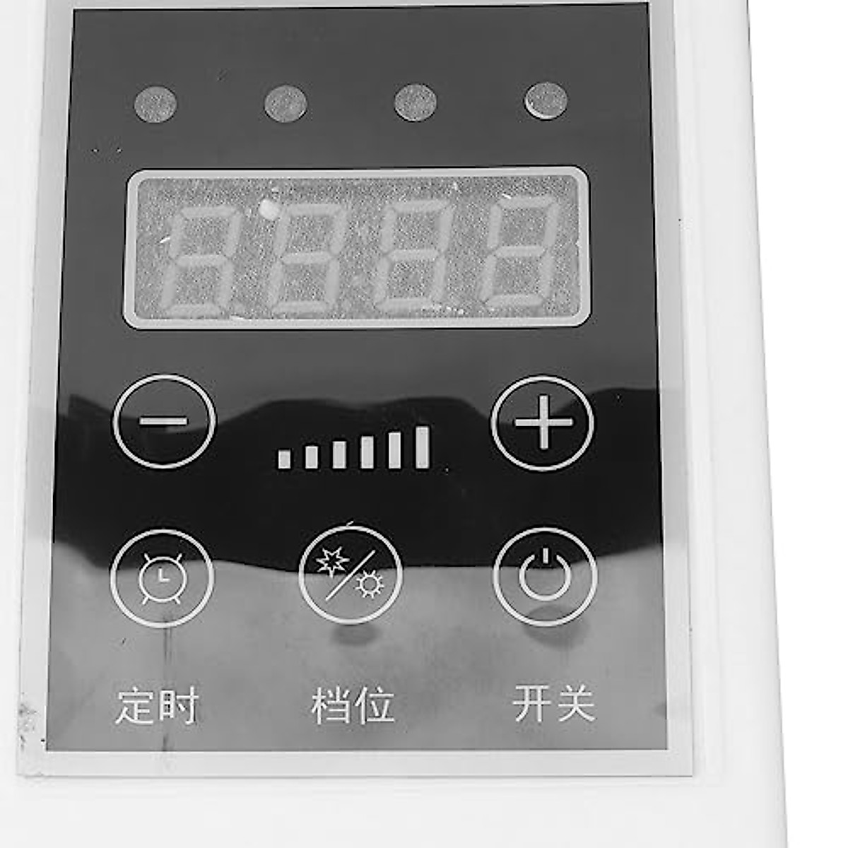 Wall Air Conditioner, 2 In 1 Mini Air Conditioning Hot Fan, Quiet Remote Control Evaporator Unit for Bathroom Bedroom, Digital Display, Adjustable Temperature and Wind Speed