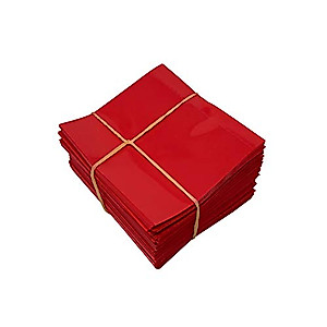 45 x 52 mm RED Perforated Shrink Band for Hot Sauce Bottles and Other Liquid Bottles Fits 3/4" to 1" Diameter - Pack of 250