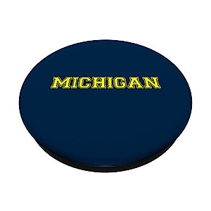College University style Michigan Sports Gift PopSockets Swappable PopGrip