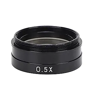 Handheld Digital Microscope Accessories 0.5X Zoom C-Mount Lens Industrial Microscope Camera Lens Accessories Microscope Accessories