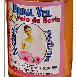 Victoria Rey Bridal Veil Perfume with Pheromones & Amulet for Rituals & Magic - Perfume Con Feromonas & Amuleto, Velo De Novia, Para Rituales Y Magia