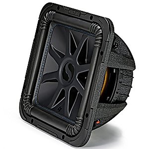 Kicker L7S12 Car Audio Solo-Baric 12 Subwoofer Square L7 Dual 2 Ohm Sub 44L7S122 (Renewed)