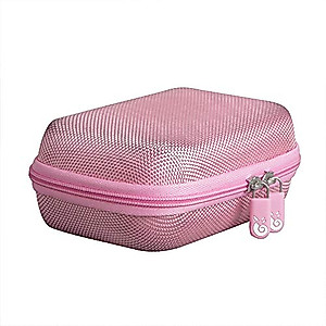 Hermitshell Hard Travel Case for JBL Go 3 / JBL Go 3 Eco Portable Bluetooth Speaker (Pink, Case for JBL GO 3)
