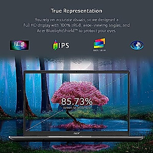 Acer 2023 Newest Swift X Laptop, 14" FHD Display, AMD Ryzen 7 5825U Processor, NVIDIA RTX 3050 Ti, 16GB RAM, 1TB SSD, 13 H of Use, Fingerprint Reader, Wi-Fi 6, Backlit KB, Thin & Light, Windows 11