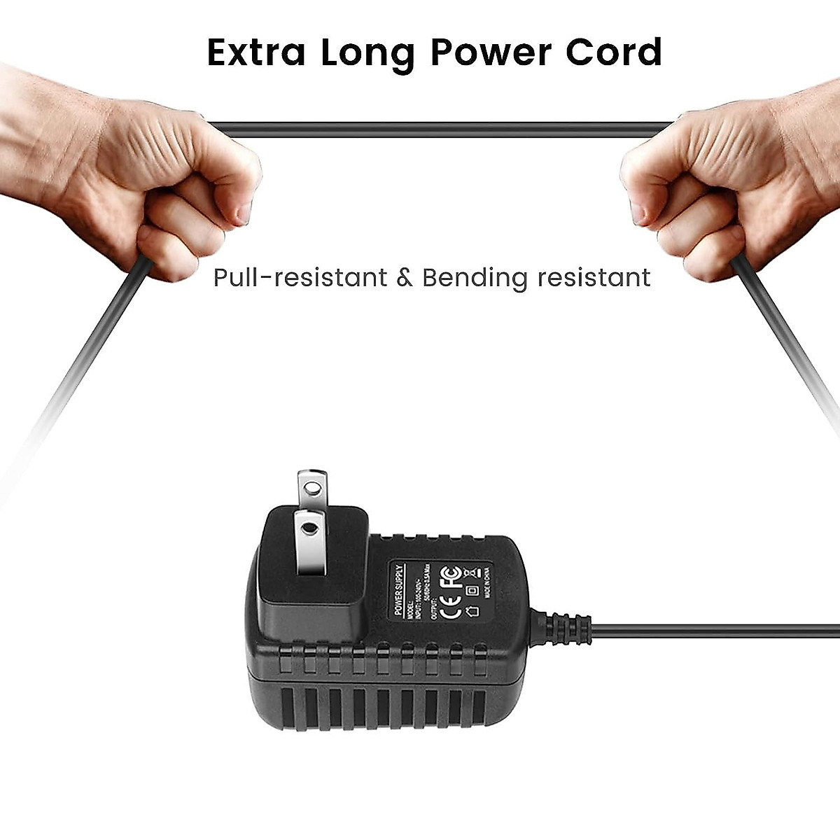 Xzrucst 12V AC/DC Adapter for Stanley Intertek 3100397 FatMax LEDLIS SL10LEDSL SL10LEDL SL1M09 SL5W09 HID0109 FL5W10 FL3WBD HIDLISL HT72005-LD LED Rechargeable Battery Spotlight 12VDC Power Charger