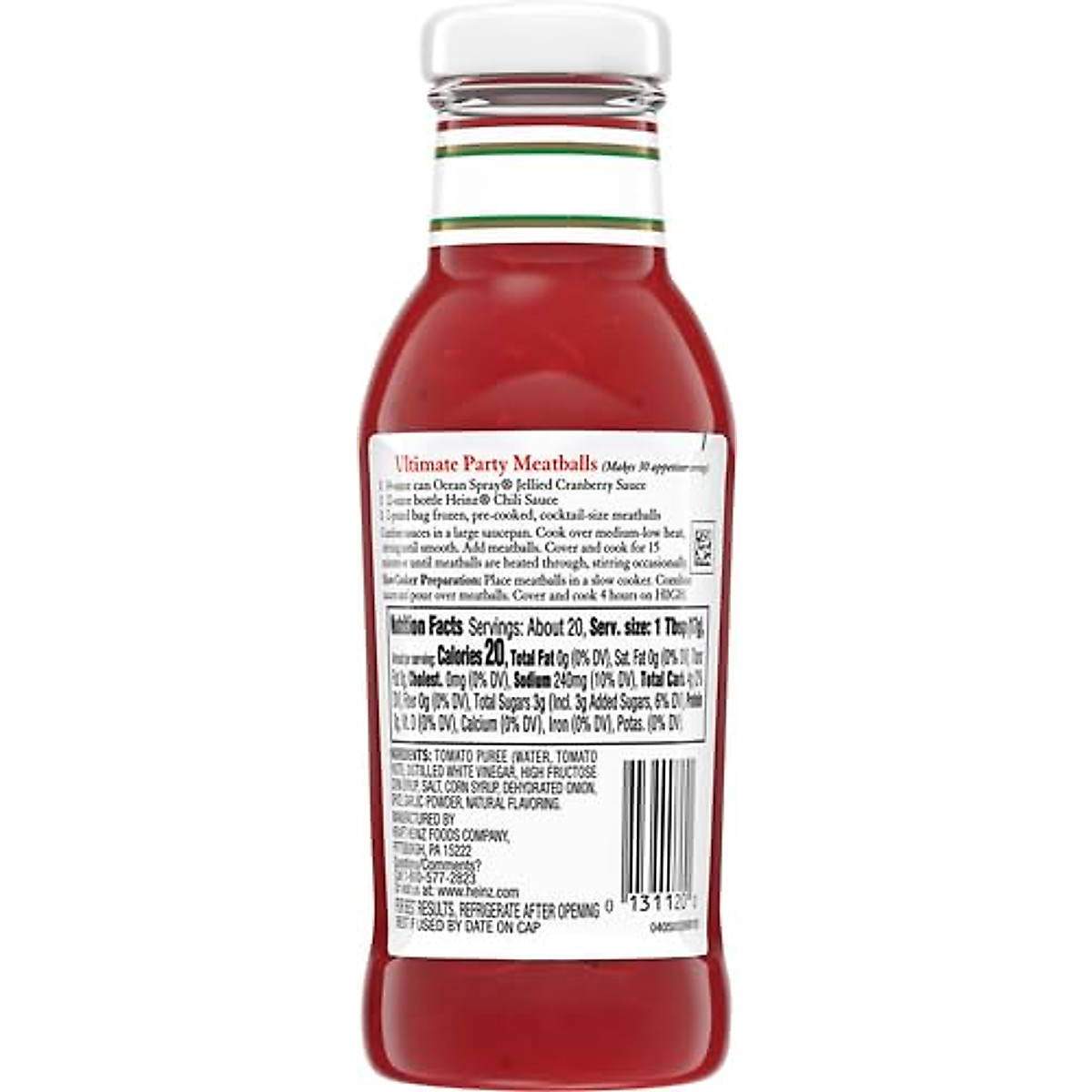 Heinz Chili Sauce (12 oz Bottle)