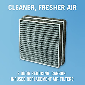 Febreze OdorGrab Replacement Air Cleaner Filter for FHT150W, 2-Pack, FRF105