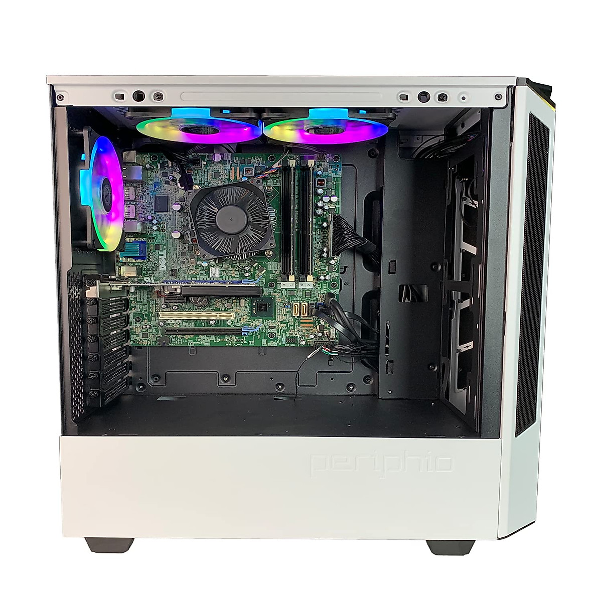 Periphio Ecto Prebuilt Gaming PC - GeForce GT 1030 GPU (2GB) | Intel Core i5-6500 CPU (3.6GHz Turbo) | 1TB Solid State SSD | 16GB DDR4 RAM | Windows 10 Gaming Desktop Computer | WiFi + BT (Renewed)