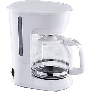 DAYUM White 12 Cup Drip Coffee Maker