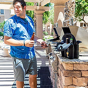 Joe Bottle 6 Pack Beer Bottle Carrier Bag | Six Pack Beer Tote with Bottle Opener | Insulated Beer Bottle Cooler | Craft Beer Gift | Protective Neoprene Beer Holder