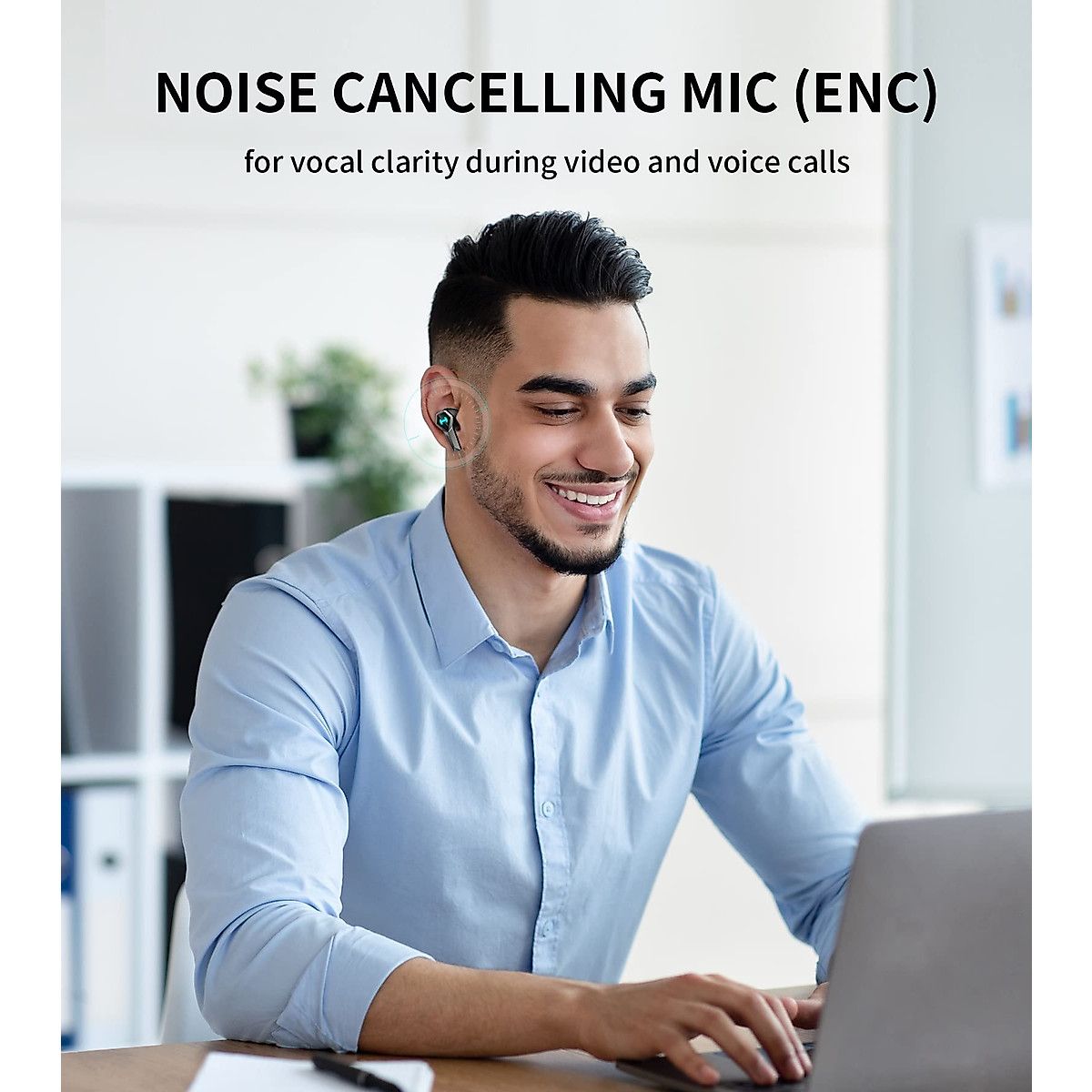 HECATE by Edifier GX04 ANC True Wireless Gaming Earbuds, Active Noise Cancelling Bluetooth Gaming Earbuds with Ultra Low Latency, H+ Special Game Sound Effect, 6 Microphones, RGB Lighting, Fast Charge