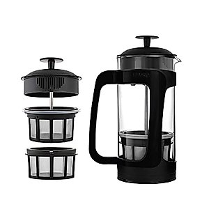 ESPRO P3 French Press - Double Micro-Filtered Coffee and Tea Maker, 32 Ounce, Black