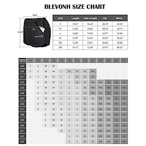 BLEVONH Womens Athletic Shorts for Women Workout Shorts Womens Running Shorts Athletic Clothes Workout Clothes Plus Size Running Clothes Black XXL