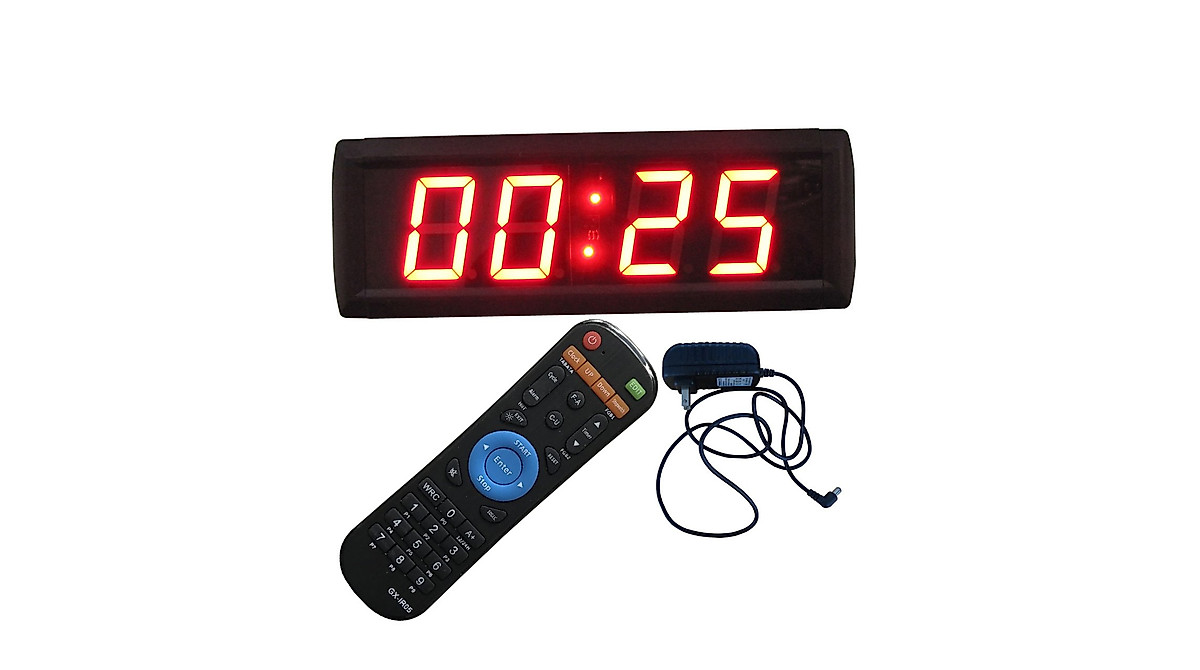 Ledgital 2.3" Countdown Timer with Real Time Clock LED Digital Wall ...