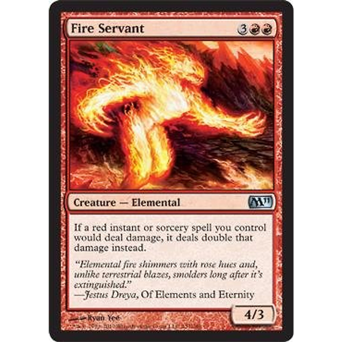 Magic: the Gathering - Fire Servant - Magic 2011