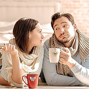 TeaSanavie Loose Tea Steeper 3 Sets Tea Ball Infusers for Loose Tea, Tea Leaf Infuser 3D Butterfly Pendant Tea Diffusers for Loose Tea Stainless Steel Tea Infuser with Charm Tea Holder