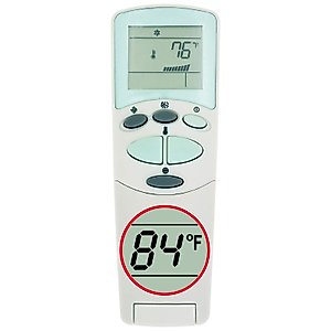 Replacement for LG Air Conditioner Remote Control LA090CP LA090CPI LA090CPO LA090HPI LA091CNP LA091HNP LAN091CNP LAN091HNP LMAN090HNS LMAN120HNS L3NH123LMA0 LM1830H2L LM2430H2L LM360HE LS301HE