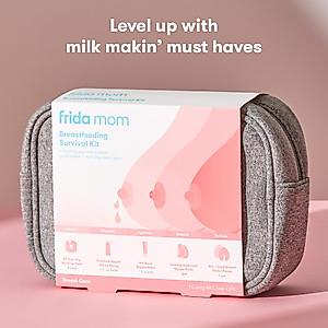 Frida Mom Breast Mask for Lactation Support, Made with Fenugreek & Fennel to Increase Milk Supply, 2 Sheet Masks