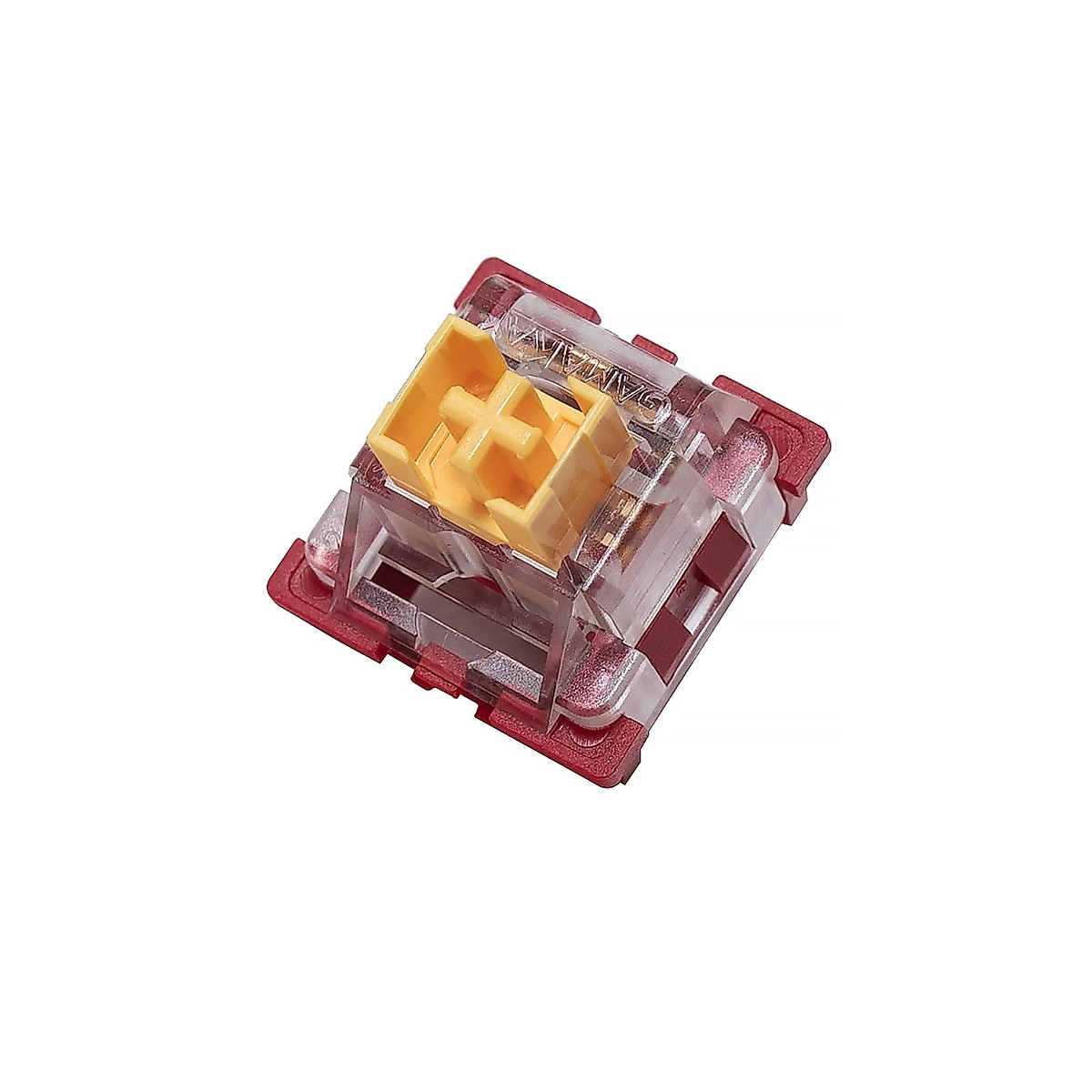 GK GAMAKAY Silent Linear Mechanical Keyboard Switch, 35Pcs/Pack GamaKay Phoenix Switch 3 Pin Pre-lubed Switches for LK67 TK75 CK68 DIY Mechanical Gaming Keyboard (Phoenix Switch)