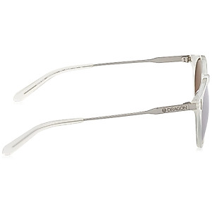 Dragon Hype LL Ion Milky Crystal 100% UV Sunglasses