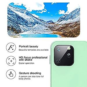 XS13 3G Mini Smartphone, 2.5Inch HD Touchscreen, 1GB RAM 8GB ROM, 1580mAh Battery, for Android 6.0 System, with Bluetooth, WiFi, GPS, Cute Smartphone, Ideal Gift for Kids(Green)