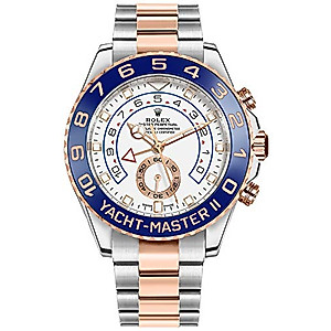 Rolex Yacht-Master II Oystersteel and Everose Gold Men's Watch 116681