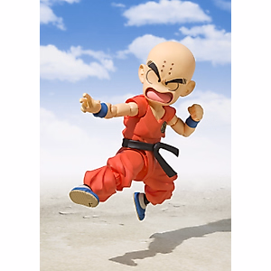 TAMASHII NATIONS S.H.Figuarts Krillin-The Early Years Dragon Ball Action Figures