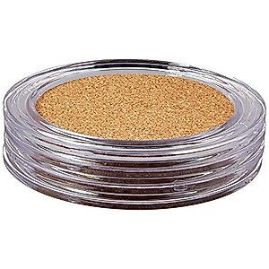 Spectrum Diversified, Clear Acrylic & Cork Set Set of 4 Absorbent Cork Coffee Tables, Drink Coasters to Prevent Water Damage, 4 Count