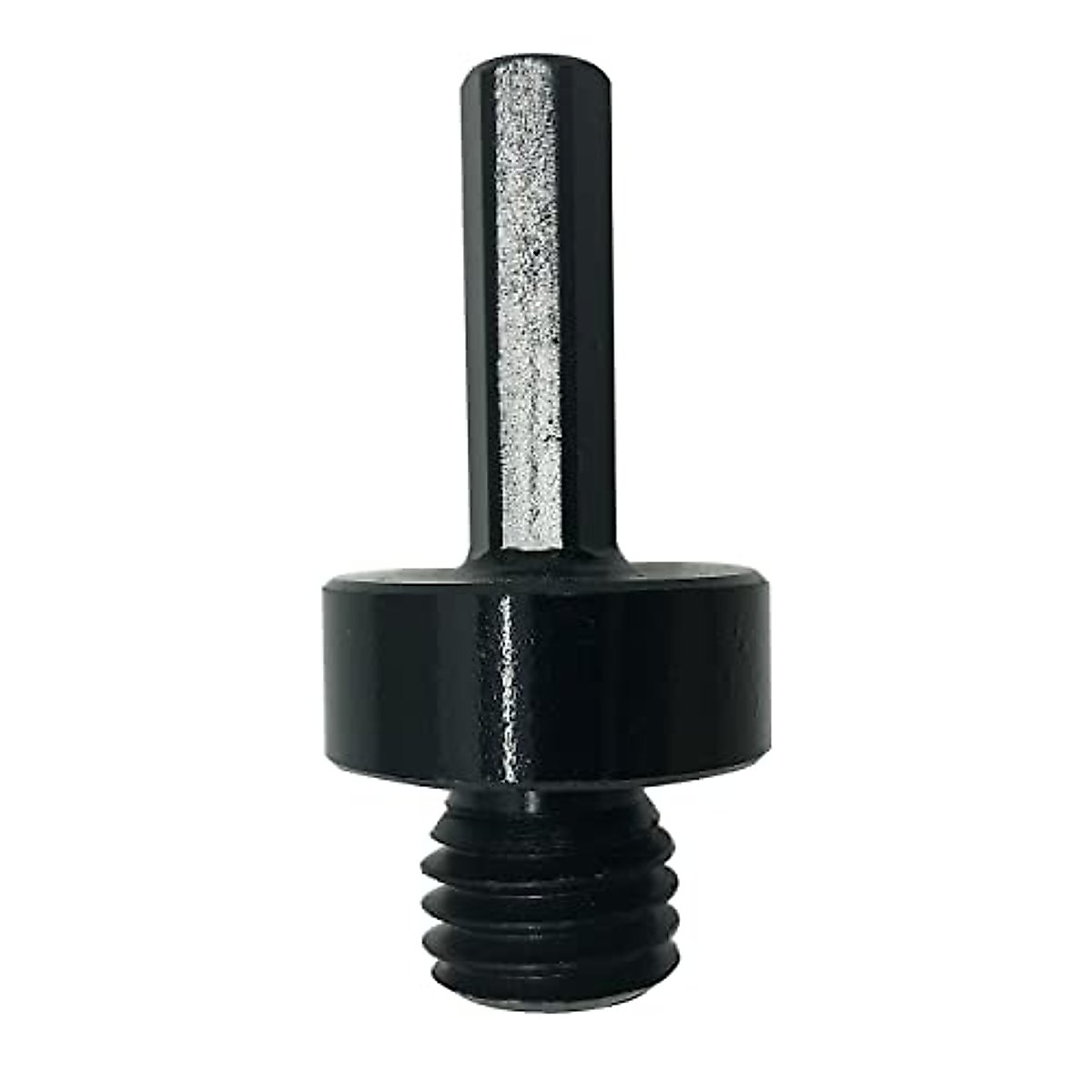 BeQell Core Drill Bit Arbor Adapter, 5/8"-11 Thread to 3/8" Hex Shank for Threaded Diamond Hole Saw Drill Bits Attachment Arbor Shaft Adapter