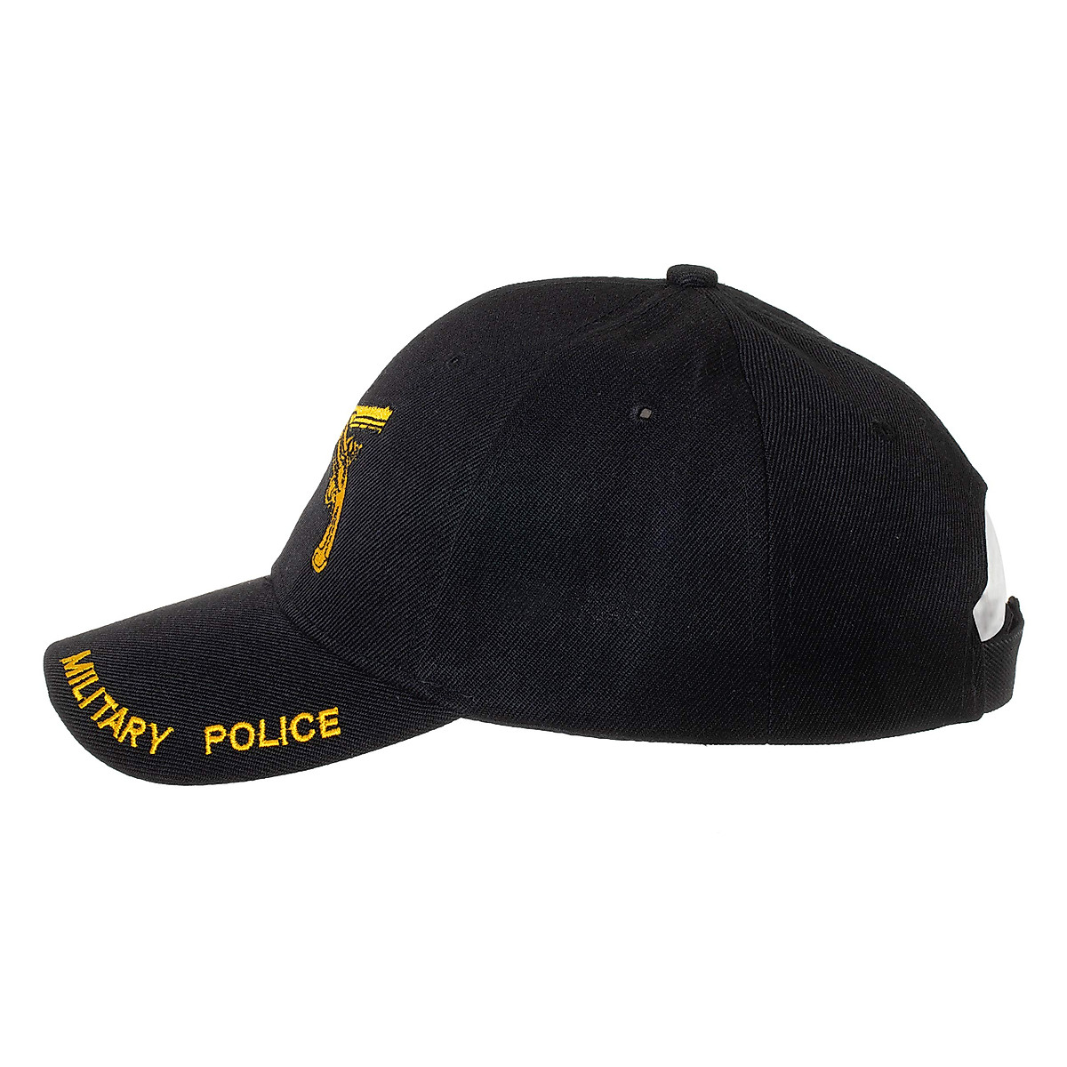 Officially Licensed US Army Military Police Embroidered Black Adjustable Baseball Cap