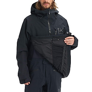 Burton Mens Ak Gore-Tex Velocity Anorak, True Black, Medium