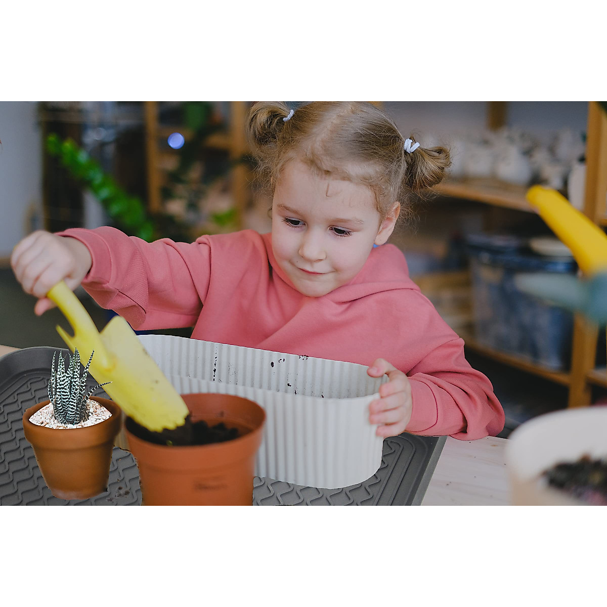 Boot Tray for Entryway Indoor, 2Pack Anti-Slip Large Shoe Tray, Multi-Purpose Rubber Shoe Drip Trays for Dog and Cat Food Bowls