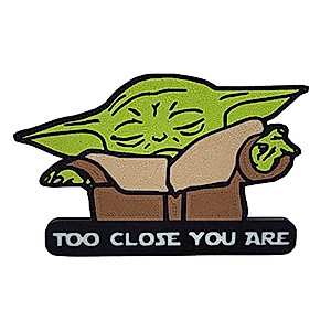 Baby Yoda Trailer Hitch Cover - Too Close