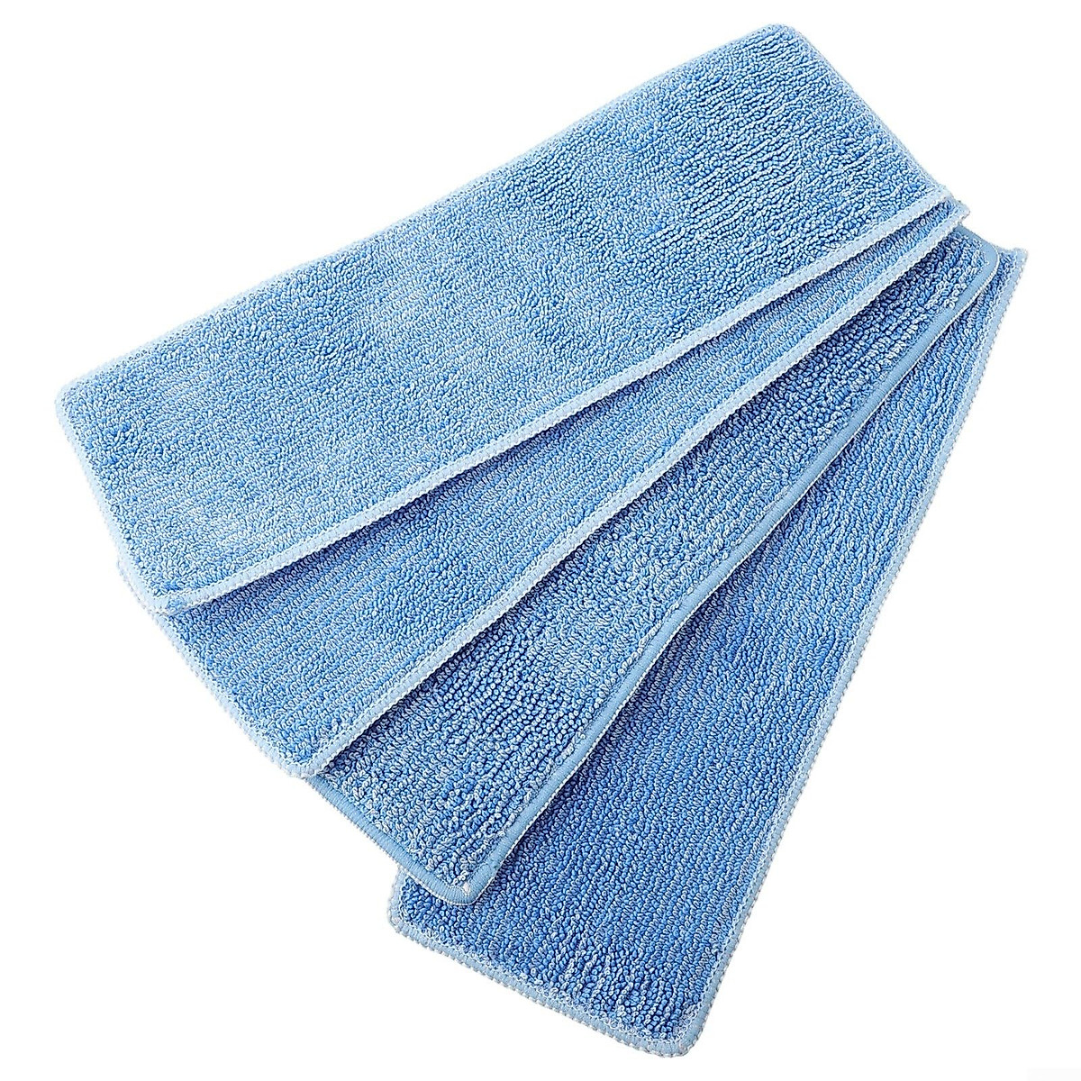4PCS Mopping Pad Replacement, Superfine Fiber Cleaning Mop Cloth Accessories for Proscenic-P11/ P11 for Combo/ P10 /P10 Pro/ U1 Robot Vacuum Cleaner