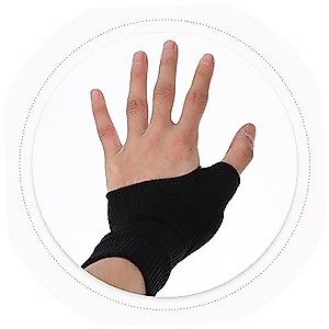 Healvian Wrist Support Brace 1 Pair Sports Wrist Support Gloves Thumb Brace Adjustable Stand Bowling Wrist Support r Wrist Hand Brace Thumb Protective Sleeve Finger Sleeve Belt Fitness