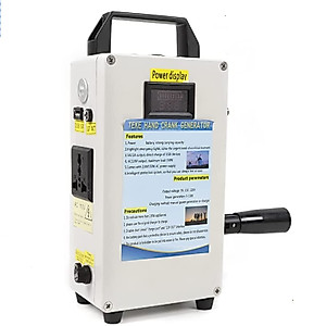 Hand Crank Generator Manual Generator Phone Charger Portable Emergency Power Supply USB Charging Generator Camping Outdoor