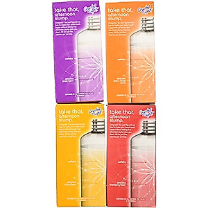 Crystal Light With Caffeine Variety Pack, 1 peach mango, 1 Citrus, 1 Wild strawberry, 1 Grape, 4 ct.