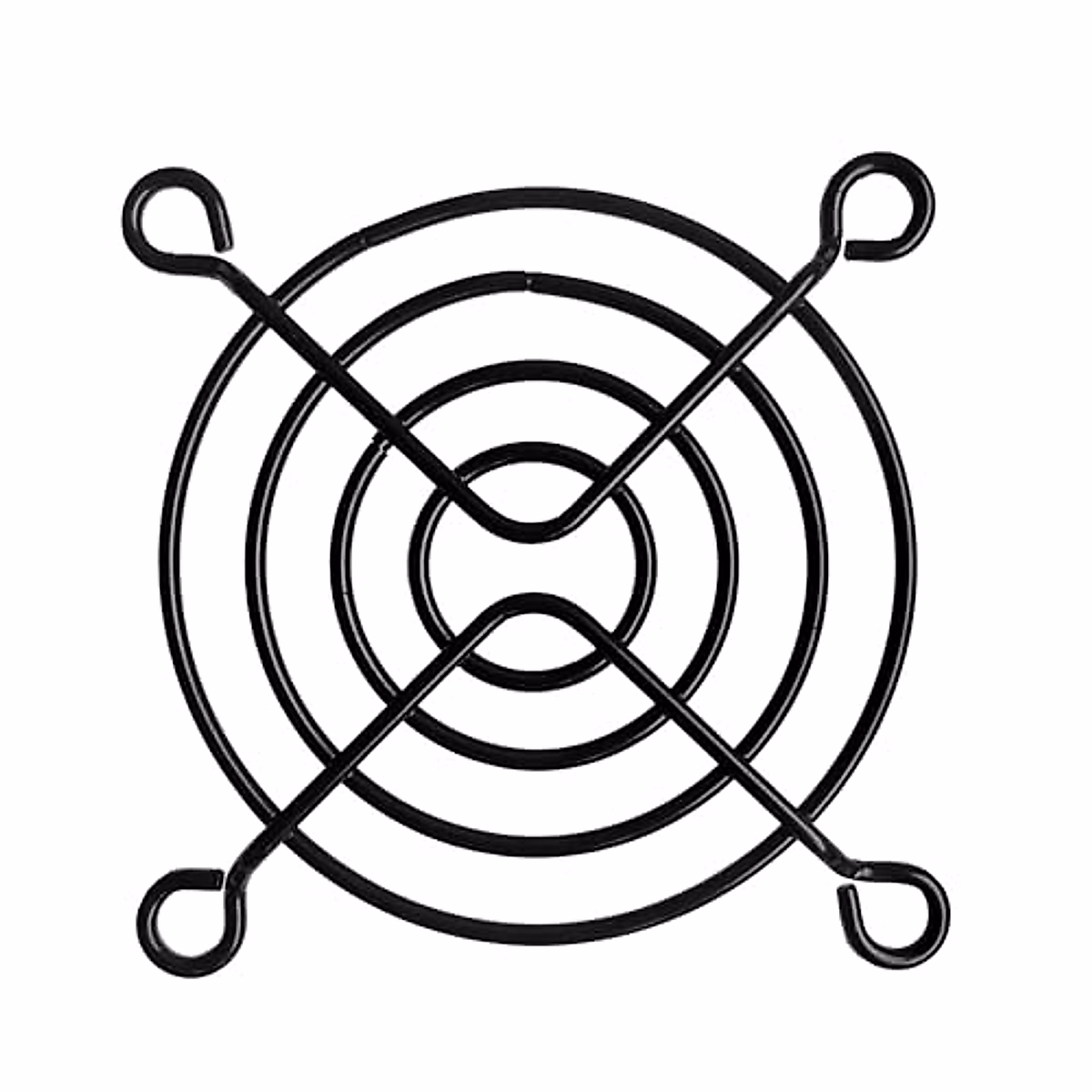 60mm Black Finger Grill (2 Pack)