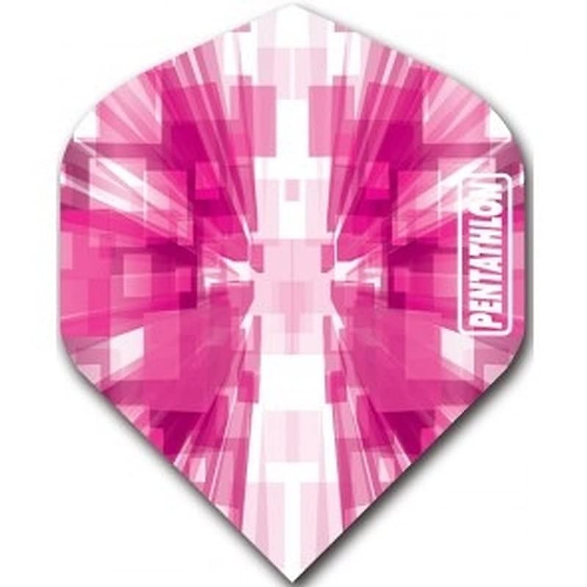 US Darts Pentathlon Pink Standard Dart Flights - 3 Sets (9 Flights) - 100 Micro (Ex-Tough)